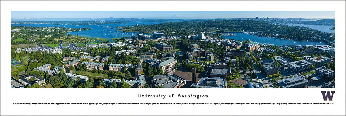 University of Washington - Aerial Campus Picture – CAPGOWN