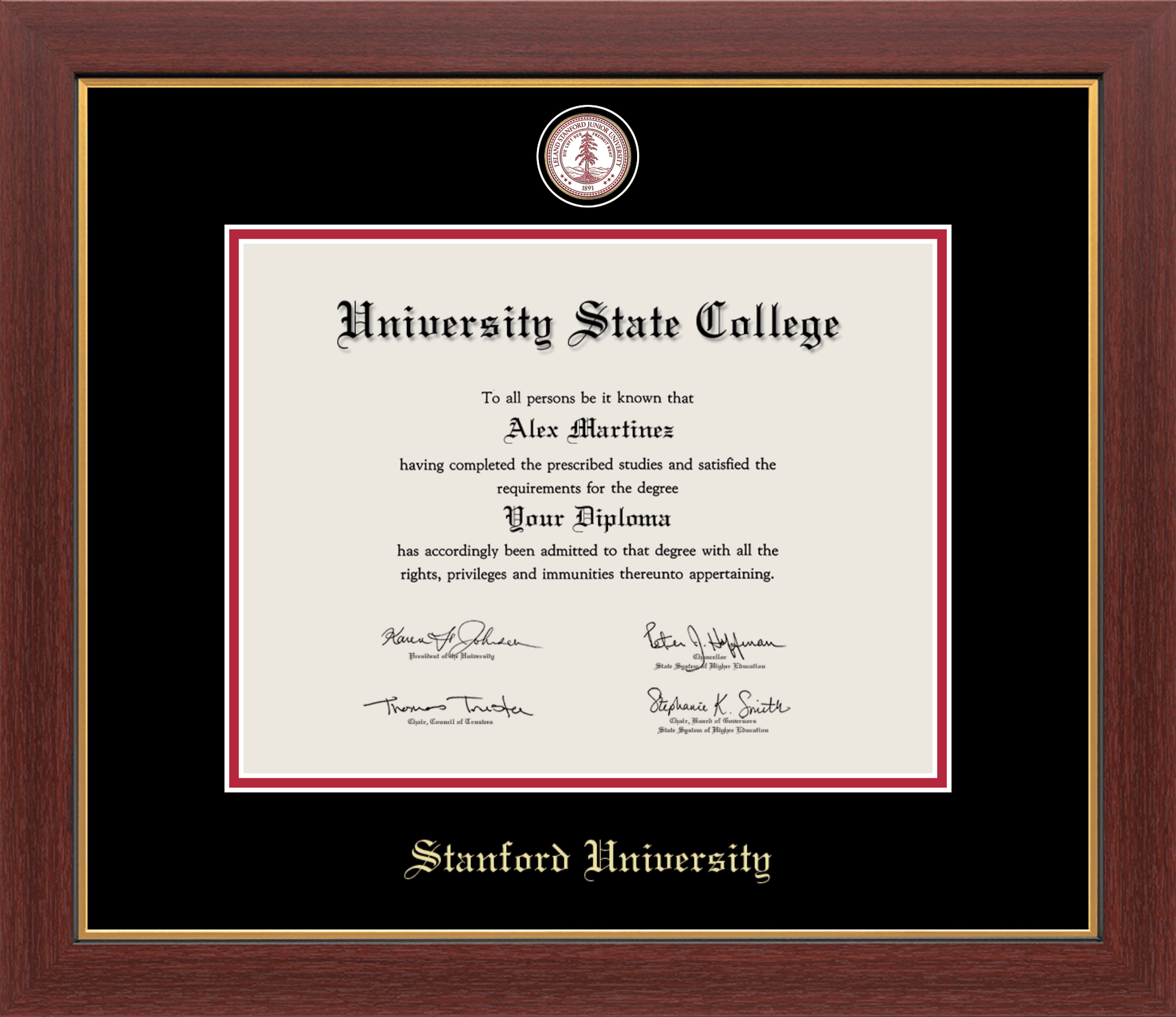 Doctoral Graduation Tam (Cap) for Stanford University – CAPGOWN