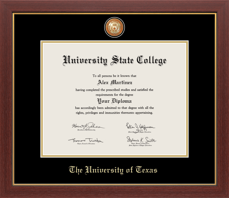 UT Austin Commencement Central | Regalia, Diploma Frames, & Accessories ...