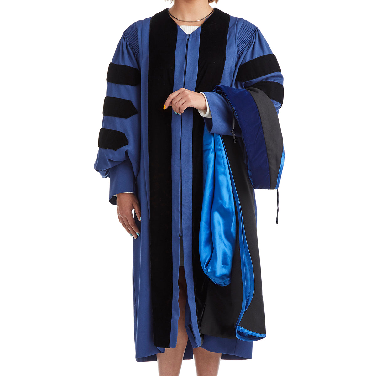 Yale PhD Gown, Hood, & Tam (Cap) Regalia Set – CAPGOWN