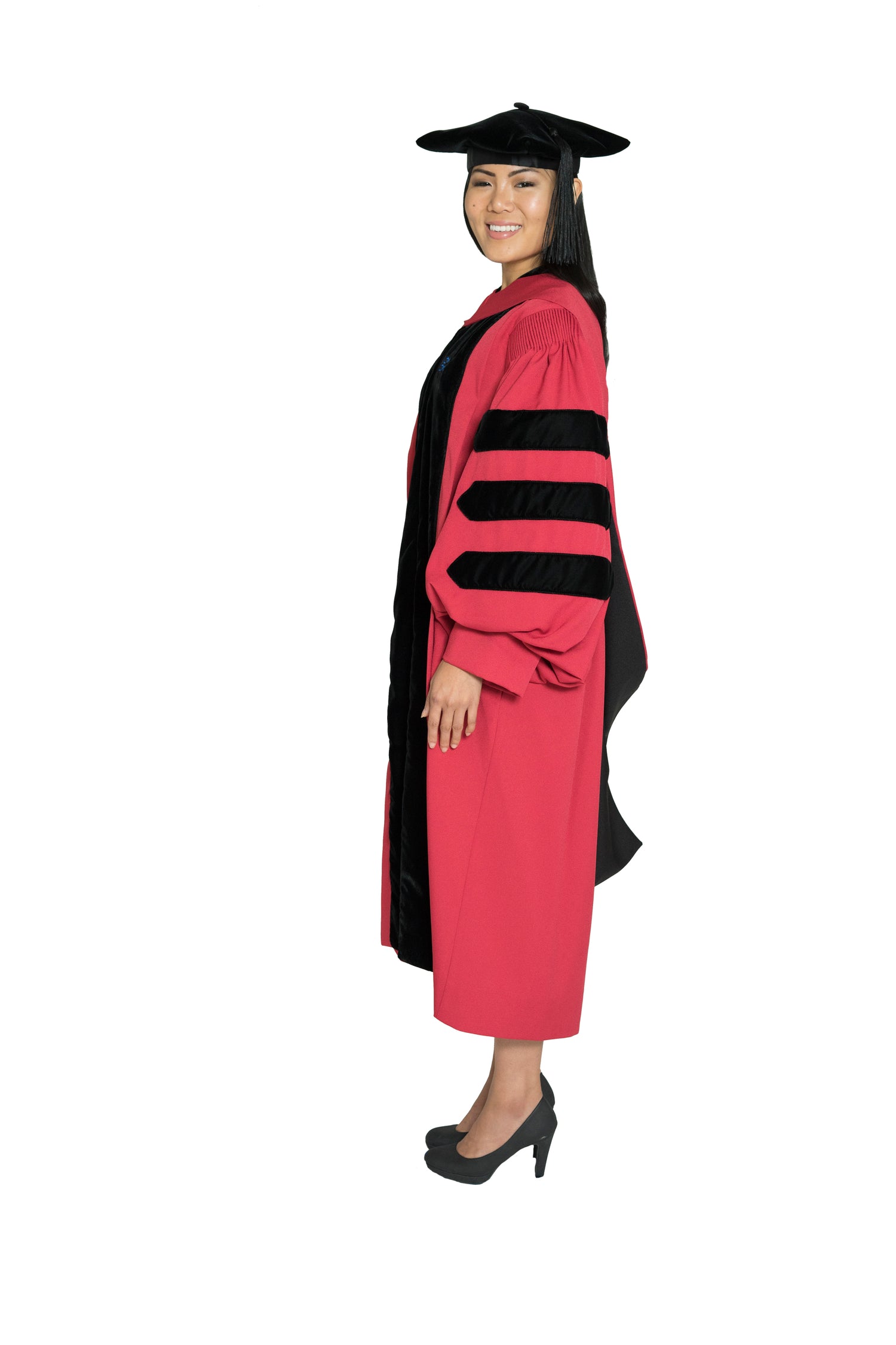Harvard University Doctoral Gown, Hood, & 4-Sided Tam Regalia Set – CAPGOWN